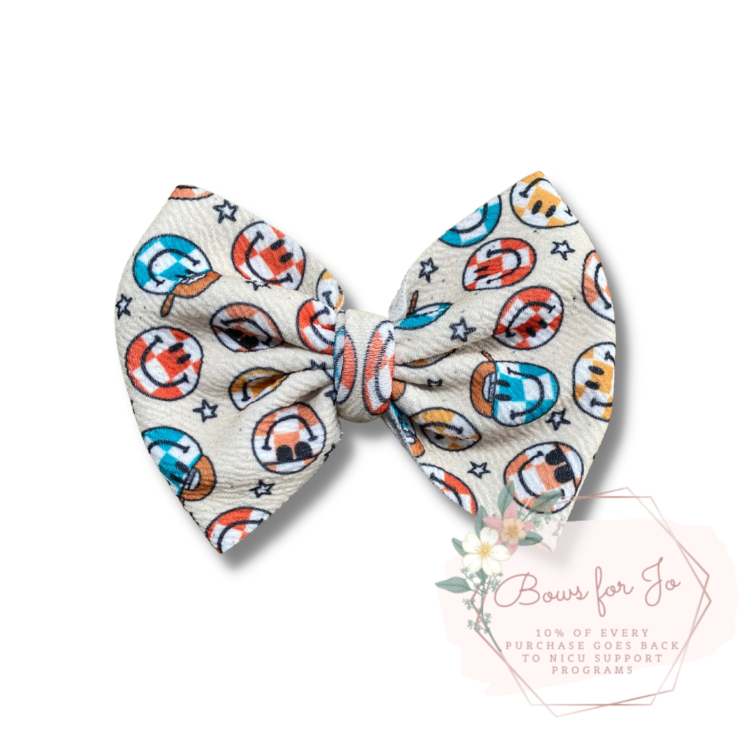 Smiley Bows – Bows For Jo